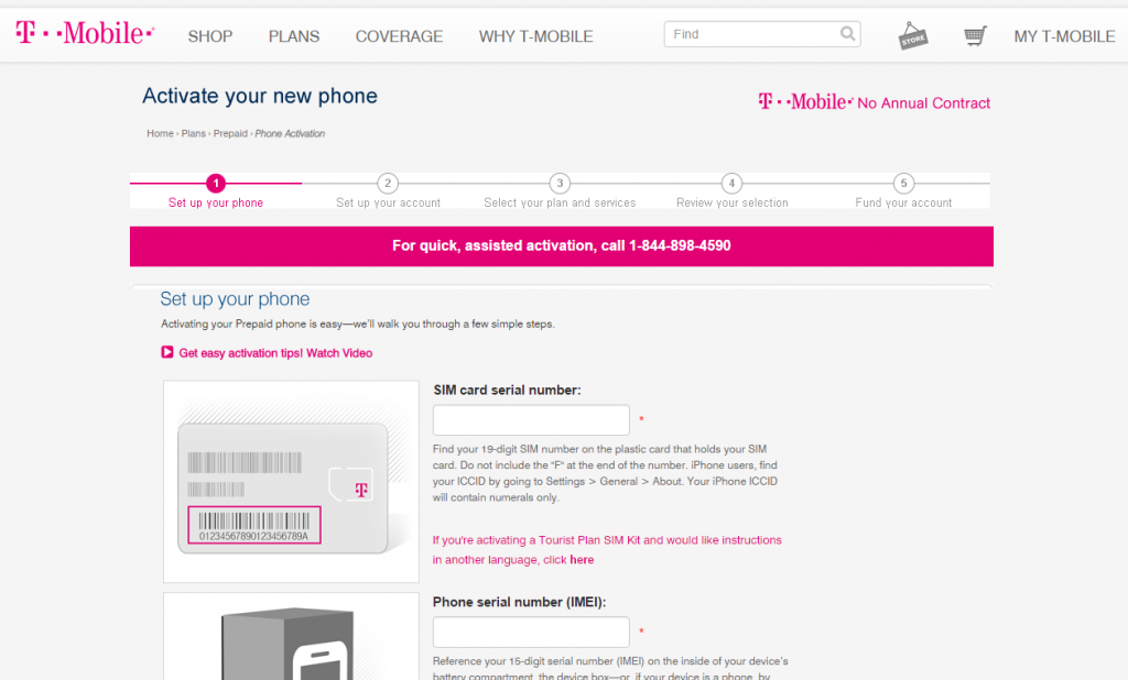 [かぶ] 母渡米にあたり、T-MobileのSIMを購入。日本でのアクティベーションに手間取った話。